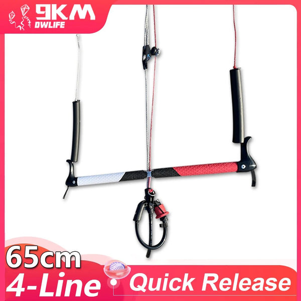 65cm 4 Line Kitesurfing Control Bar Quick Release Safety System Power ...