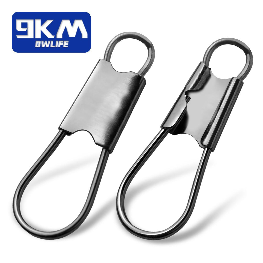 Fishing Interlock Snaps 50~200Pcs Stainless Steel Safety Snap Fishing ...