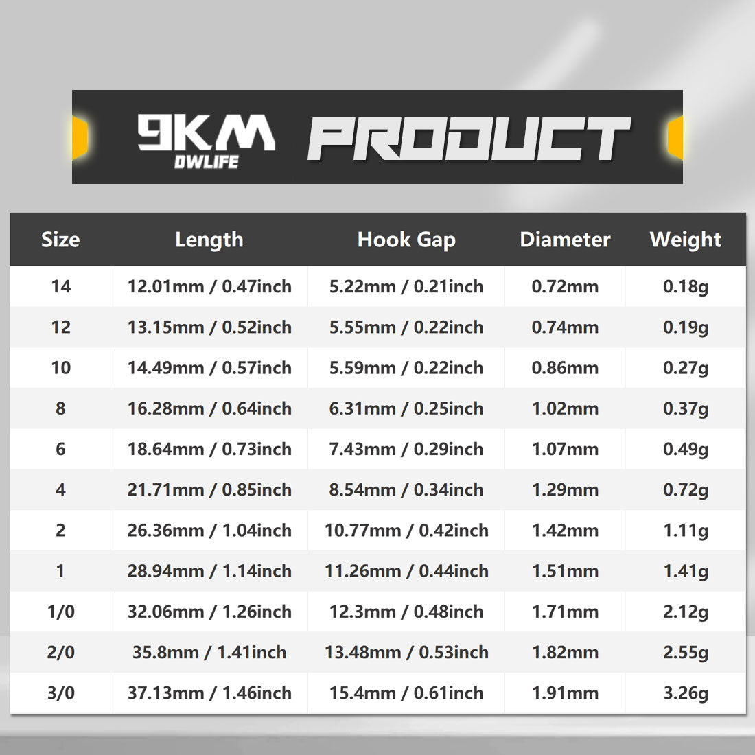 Fishing Treble Hooks 3X Triple Hook – 9km-dwlife