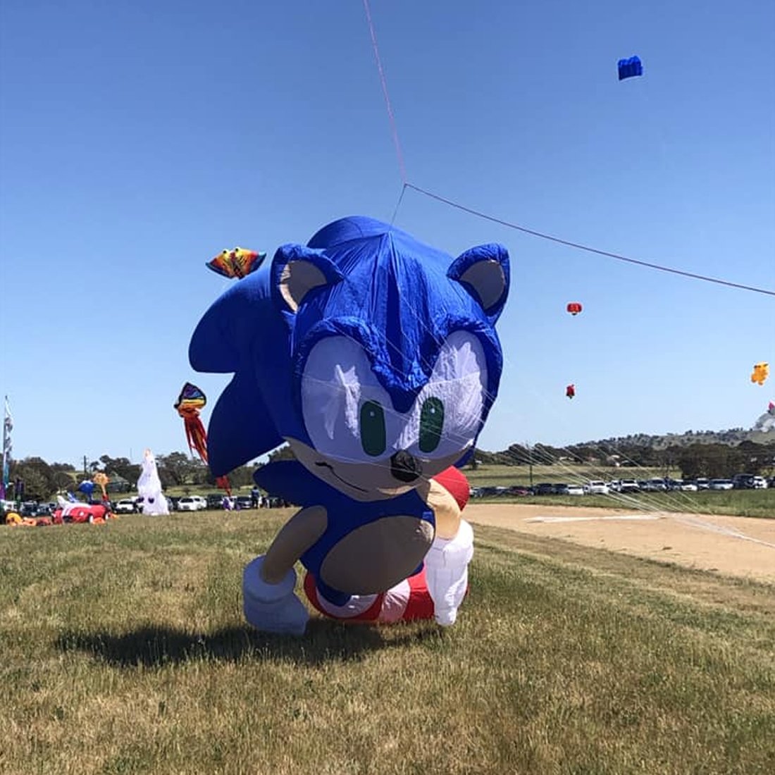 9KM 5m SC Kite Line Laundry Pendant Soft Inflatable Show Kite for Kite ...