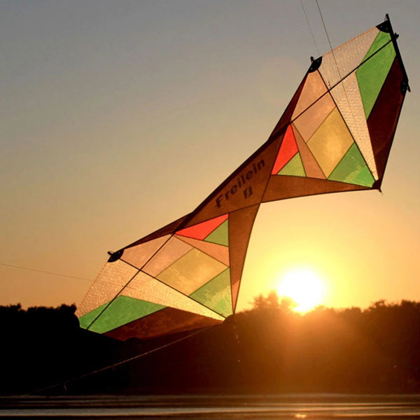 Freilein 4 Line Stunt Kite 2.4m Beginner Acrobatic Beach Sports Kite 4 ...