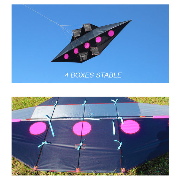 3.3M UFO Kite Single Line Kites – 9km-dwlife