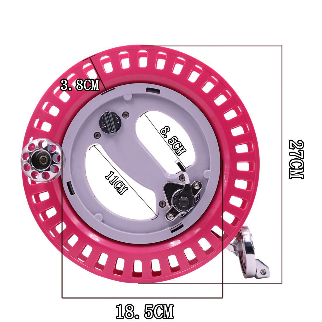 10.6" Brake System Kite Reel Winder with Smooth Rotation – 9km-dwlife